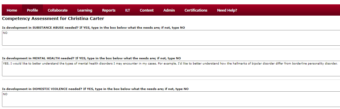 Steps for the Individual Being Assessed – Ohio CAPS